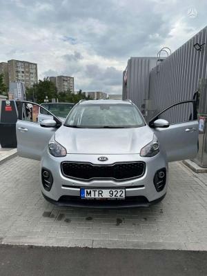 Pelēks Kia Sportage 2017 Viļņa, ar dzinēja tilpumu 2.00 L un nobraukumu 230 tūkst. km par 11500 €, foto  vietnē AUTOMOTO.COM.LV