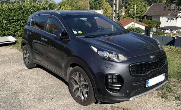 Kia Sportage 2017 in Taurage on AUTOMOTO.COM.LV Grey Kia Sportage 2017 in Taurage, with an engine capacity of 1.69 L and mileage of 220 thousand km for 10800 €, photo 10 on AUTOMOTO.COM.LV