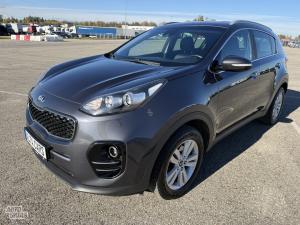 Pelēks Kia Sportage 2017 Viļņa, ar dzinēja tilpumu 1.60 L un nobraukumu 200 tūkst. km par 10499 €, foto  vietnē AUTOMOTO.COM.LV