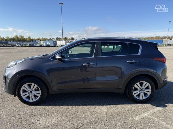 Grey Kia Sportage 2017 in Vilnius, with an engine capacity of 1.60 L and mileage of 200 thousand km for 10499 €, photo 10 on AUTOMOTO.COM.LV