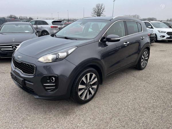 Grey Kia Sportage 2018 in Marijampole, with an engine capacity of 1.69 L and mileage of 179 thousand km for 10950 €, photo 1 on AUTOMOTO.COM.LV