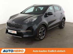 Grey Kia Sportage 2018 in Kaunas, with an engine capacity of 1.60 L and mileage of 35 thousand km for 24738 €, photo  on AUTOMOTO.COM.LV