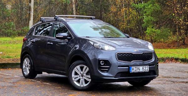 Pelēks Kia Sportage 2018 Viļņa, ar dzinēja tilpumu 1.59 L un nobraukumu 189 tūkst. km par 9700 €, foto 4 vietnē AUTOMOTO.COM.LV