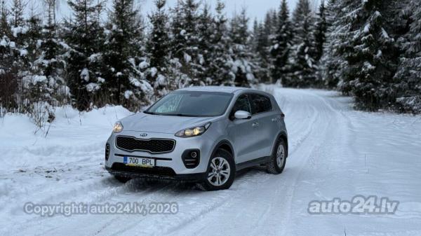 Pelēks Kia Sportage 2018 Jegeva, ar dzinēja tilpumu 1.60 L un nobraukumu 69 tūkst. km par 13999 €, foto 1 vietnē AUTOMOTO.COM.LV