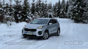 Pelēks Kia Sportage 2018 Jegeva, ar dzinēja tilpumu 1.60 L un nobraukumu 69 tūkst. km par 13999 €, foto  vietnē AUTOMOTO.COM.LV
