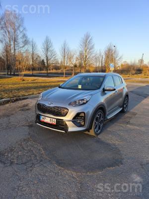 Pelēks Kia Sportage 2018 Liepāja, ar dzinēja tilpumu 1.60 L un nobraukumu 100 tūkst. km par 16400 €, foto  vietnē AUTOMOTO.COM.LV