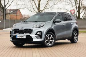 Grey Kia Sportage 2018 in Jelgava, with an engine capacity of 1.60 L and mileage of 190 thousand km for 11900 €, photo  on AUTOMOTO.COM.LV