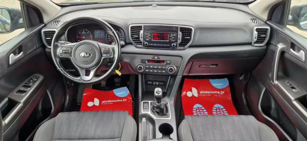 Серый Киа Sportage 2018 в Даугавпилс, объемом двигателя 1.70 л и пробегом 169 тыс. км за 11650 €, фото 9 на AUTOMOTO.COM.LV