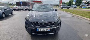 Pelēks Kia Sportage 2018 Tauragė, ar dzinēja tilpumu 1.60 L un nobraukumu 127 tūkst. km par 13900 €, foto  vietnē AUTOMOTO.COM.LV
