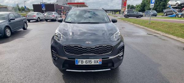Grey Kia Sportage 2018 in Taurage, with an engine capacity of 1.60 L and mileage of 127 thousand km for 13500 €, photo 1 on AUTOMOTO.COM.LV