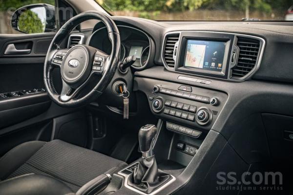 Серый Киа Sportage 2018 в Рига, объемом двигателя 1.70 л и пробегом 180 тыс. км за 8990 €, фото 7 на AUTOMOTO.COM.LV