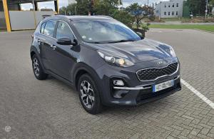 Grey Kia Sportage 2018 in Taurage, with an engine capacity of 1.60 L and mileage of 143 thousand km for 9900 €, photo 1 on AUTOMOTO.COM.LV