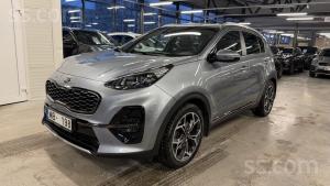 Grey Kia Sportage 2019 in Riga, with an engine capacity of 1.60 L and mileage of 61 thousand km for 17900 €, photo  on AUTOMOTO.COM.LV