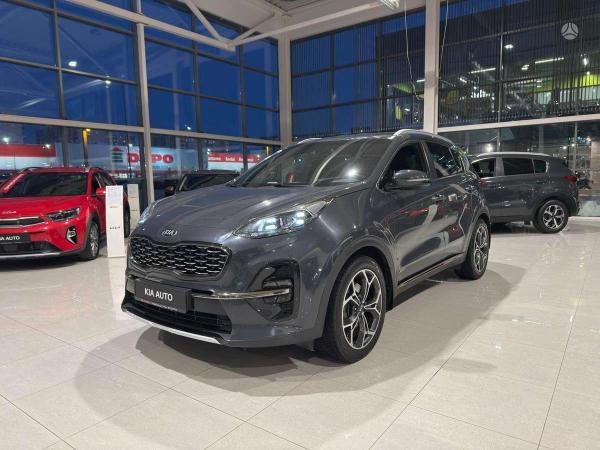 Pelēks Kia Sportage 2019 Viļņa, ar dzinēja tilpumu 1.60 L un nobraukumu 85 tūkst. km par 17900 €, foto 1 vietnē AUTOMOTO.COM.LV