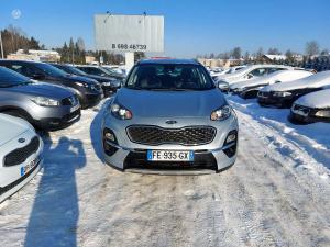 Grey Kia Sportage 2019 in Utena, with an engine capacity of 1.60 L and mileage of 163 thousand km for 12700 €, photo  on AUTOMOTO.COM.LV
