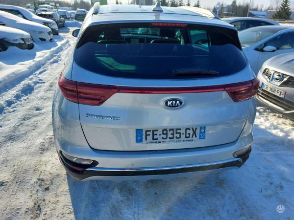 Grey Kia Sportage 2019 in Utena, with an engine capacity of 1.60 L and mileage of 163 thousand km for 12700 €, photo 6 on AUTOMOTO.COM.LV