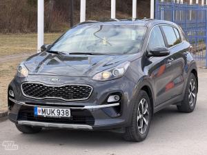 Grey Kia Sportage 2019 in Vilnius, with an engine capacity of 1.60 L and mileage of 115 thousand km for 15800 €, photo  on AUTOMOTO.COM.LV