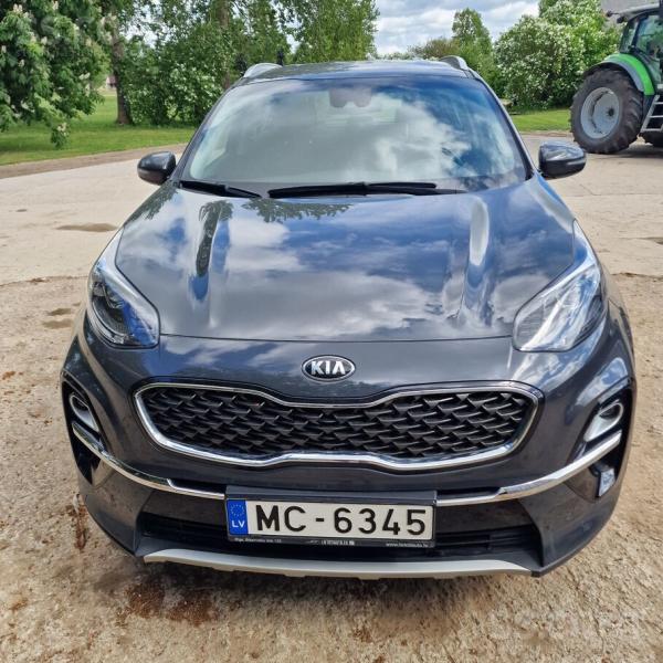 Pelēks Kia Sportage 2019 Liepāja, ar dzinēja tilpumu 1.60 L un nobraukumu 74 tūkst. km par 14800 €, foto 2 vietnē AUTOMOTO.COM.LV
