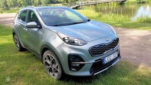 Pelēks Kia Sportage 2019 Šakiai, ar dzinēja tilpumu 1.59 L un nobraukumu 66 tūkst. km par 21800 €, foto  vietnē AUTOMOTO.COM.LV