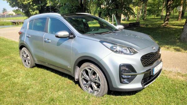 Серый Киа Sportage 2019 в Шакяй, объемом двигателя 1.59 л и пробегом 66 тыс. км за 21800 €, фото 2 на AUTOMOTO.COM.LV