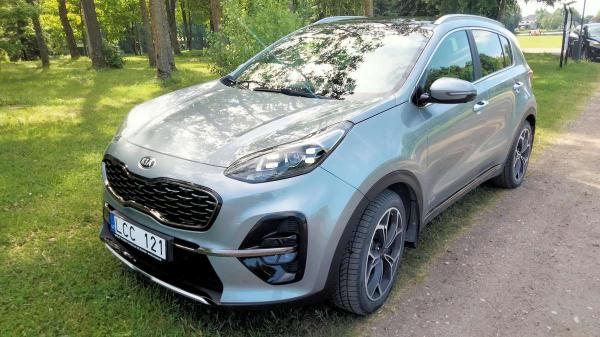 Серый Киа Sportage 2019 в Шакяй, объемом двигателя 1.59 л и пробегом 66 тыс. км за 21800 €, фото 4 на AUTOMOTO.COM.LV