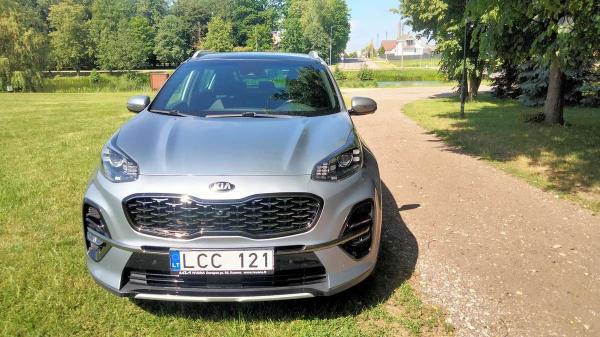 Серый Киа Sportage 2019 в Шакяй, объемом двигателя 1.59 л и пробегом 66 тыс. км за 21800 €, фото 5 на AUTOMOTO.COM.LV