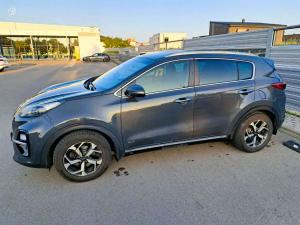 Grey Kia Sportage 2019 in Kaunas, with an engine capacity of 1.60 L and mileage of 141 thousand km for 12200 €, photo  on AUTOMOTO.COM.LV