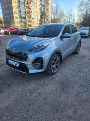 Pelēks Kia Sportage 2019 Kauņa, ar dzinēja tilpumu 1.60 L un nobraukumu 186 tūkst. km par 13500 €, foto  vietnē AUTOMOTO.COM.LV