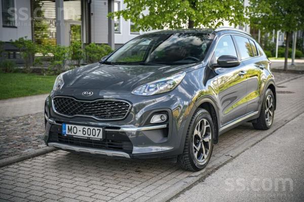 Pelēks Kia Sportage 2020 Rīga, ar dzinēja tilpumu 1.60 L un nobraukumu 195 tūkst. km par 13990 €, foto 1 vietnē AUTOMOTO.COM.LV