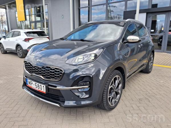 Pelēks Kia Sportage 2020 Liepāja, ar dzinēja tilpumu 1.60 L un nobraukumu 60 tūkst. km par 18400 €, foto 1 vietnē AUTOMOTO.COM.LV