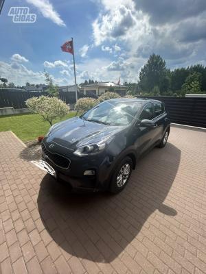 Grey Kia Sportage 2021 in Vilnius, with an engine capacity of 1.60 L and mileage of 59 thousand km for 15500 €, photo  on AUTOMOTO.COM.LV