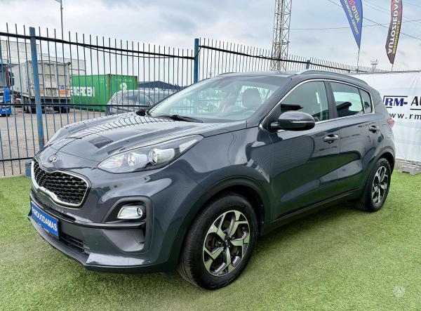 Grey Kia Sportage 2021 in Panevezys, with an engine capacity of 1.60 L and mileage of 87 thousand km for 16500 €, photo 1 on AUTOMOTO.COM.LV