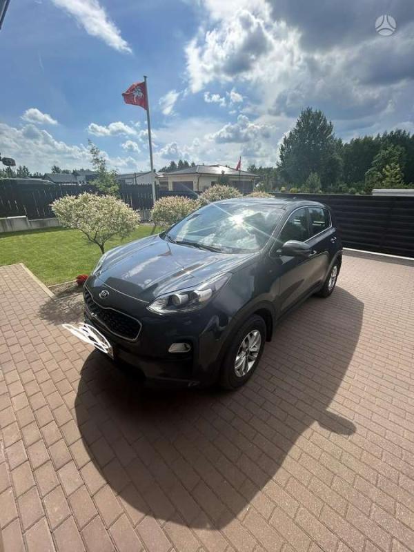 Pelēks Kia Sportage 2021 Viļņa, ar dzinēja tilpumu 1.59 L un nobraukumu 59 tūkst. km par 14500 €, foto 1 vietnē AUTOMOTO.COM.LV