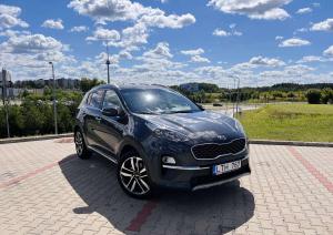 Grey Kia Sportage 2021 in Vilnius, with an engine capacity of 1.60 L and mileage of 117 thousand km for 17500 €, photo  on AUTOMOTO.COM.LV