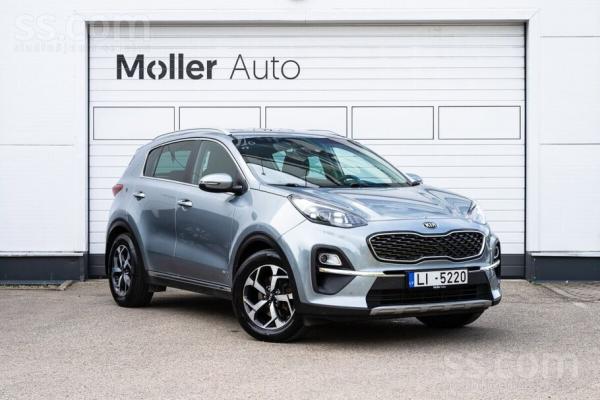Grey Kia Sportage 2021 in Riga, with an engine capacity of 1.60 L and mileage of 122 thousand km for 14950 €, photo 2 on AUTOMOTO.COM.LV