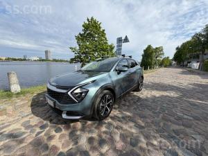 Pelēks Kia Sportage 2023 Rīga, ar dzinēja tilpumu 1.60 L un nobraukumu 29 tūkst. km par 30000 €, foto  vietnē AUTOMOTO.COM.LV