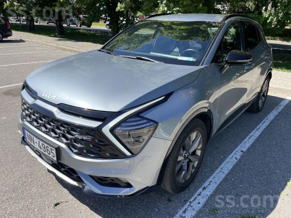 Pelēks Kia Sportage 2023 Rīga, ar dzinēja tilpumu 1.60 L un nobraukumu 42 tūkst. km par 25500 €, foto 1 vietnē AUTOMOTO.COM.LV