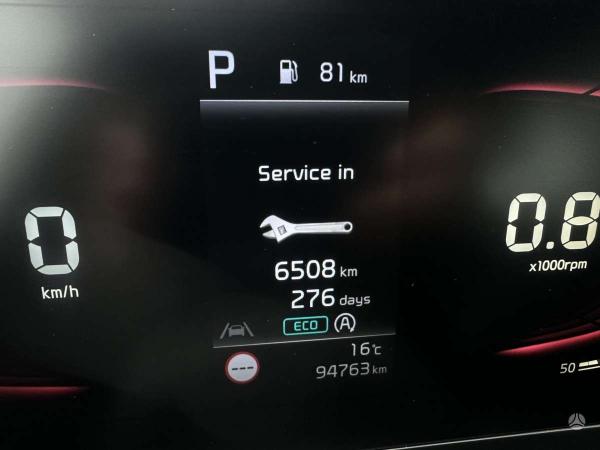 Grey Kia Sportage 2023 in Vilnius, with an engine capacity of 1.60 L and mileage of 95 thousand km for 21950 €, photo 10 on AUTOMOTO.COM.LV