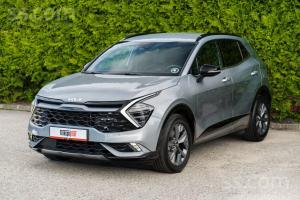 Grey Kia Sportage 2023 in Riga, with an engine capacity of 1.60 L and mileage of 76 thousand km for 24900 €, photo  on AUTOMOTO.COM.LV