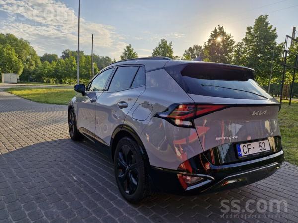 Grey Kia Sportage 2024 in Riga, with an engine capacity of 1.60 L and mileage of 37 thousand km for 28900 €, photo 6 on AUTOMOTO.COM.LV