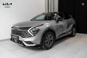 Grey Kia Sportage 2024 in Vilnius, with an engine capacity of 1.60 L and mileage of 22 thousand km for 31000 €, photo  on AUTOMOTO.COM.LV