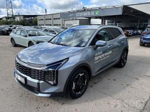 Grey Kia Sportage 2026 in Riga, with an engine capacity of 1.60 L and mileage of 6 thousand km for 34900 €, photo  on AUTOMOTO.COM.LV