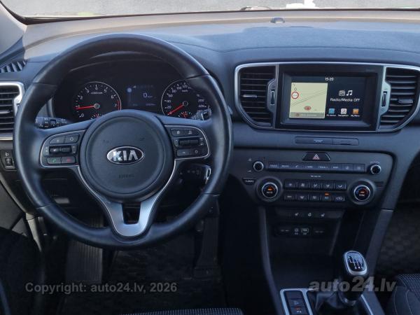 Pelēks Kia Sportage 2017 Jehvi, ar dzinēja tilpumu 1.60 L un nobraukumu 98 tūkst. km par 12900 €, foto 7 vietnē AUTOMOTO.COM.LV