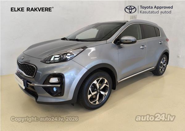Grey Kia Sportage 2019 in Rakvere, with an engine capacity of 1.60 L and mileage of 106 thousand km for 14990 €, photo 1 on AUTOMOTO.COM.LV