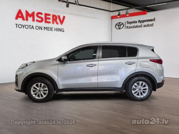 Kia Sportage 2019 in Tallinn on AUTOMOTO.COM.LV Grey Kia Sportage 2019 in Tallinn, with an engine capacity of 1.60 L and mileage of 95 thousand km for 12990 €, photo 4 on AUTOMOTO.COM.LV