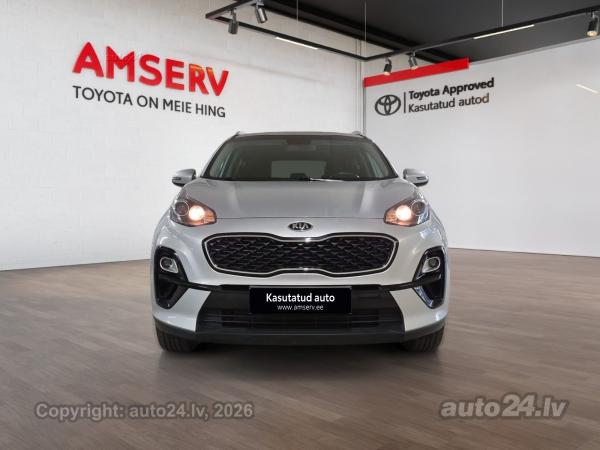 Kia Sportage 2019 in Tallinn on AUTOMOTO.COM.LV Grey Kia Sportage 2019 in Tallinn, with an engine capacity of 1.60 L and mileage of 95 thousand km for 12990 €, photo 6 on AUTOMOTO.COM.LV