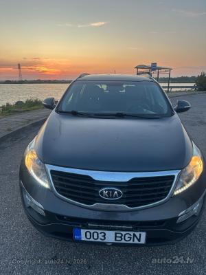 Grey Kia Sportage 2012 in Tallinn, with an engine capacity of 2.00 L and mileage of 131 thousand km for 8690 €, photo  on AUTOMOTO.COM.LV