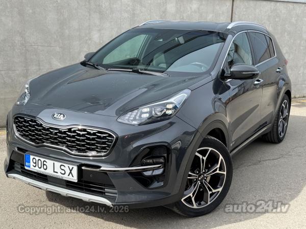 Grey Kia Sportage 2021 in Tallinn, with an engine capacity of 2.00 L and mileage of 78 thousand km for 22990 €, photo 1 on AUTOMOTO.COM.LV