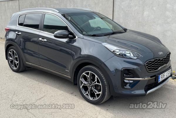Grey Kia Sportage 2021 in Tallinn, with an engine capacity of 2.00 L and mileage of 78 thousand km for 22990 €, photo 10 on AUTOMOTO.COM.LV