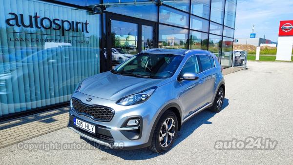 Grey Kia Sportage 2021 in Tartu, with an engine capacity of 1.60 L and mileage of 82 thousand km for 18990 €, photo 1 on AUTOMOTO.COM.LV